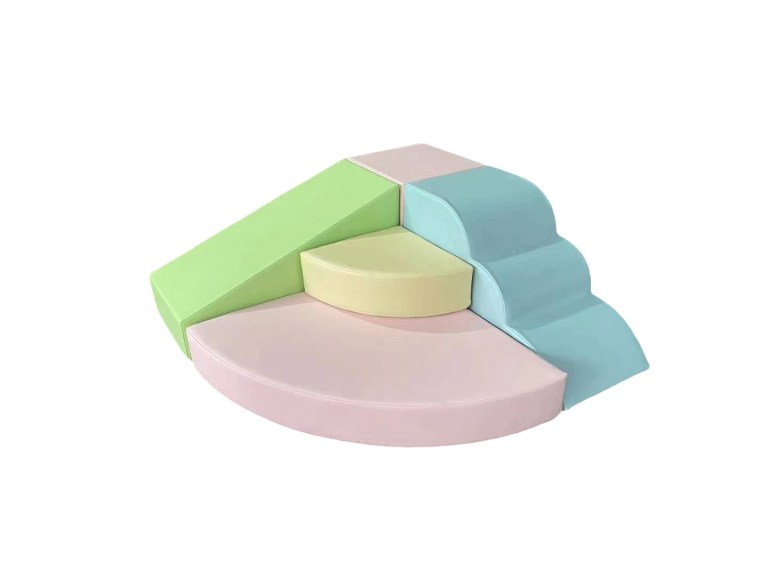 Free shipping Soft Play Foam Block Set – Corner Climber Slide RT-014C ...