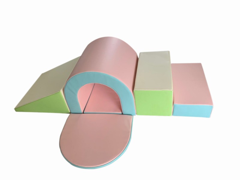 Free shipping Soft Play Set – All Foam Climb Side with Tunnel RT-013C – CITFUN