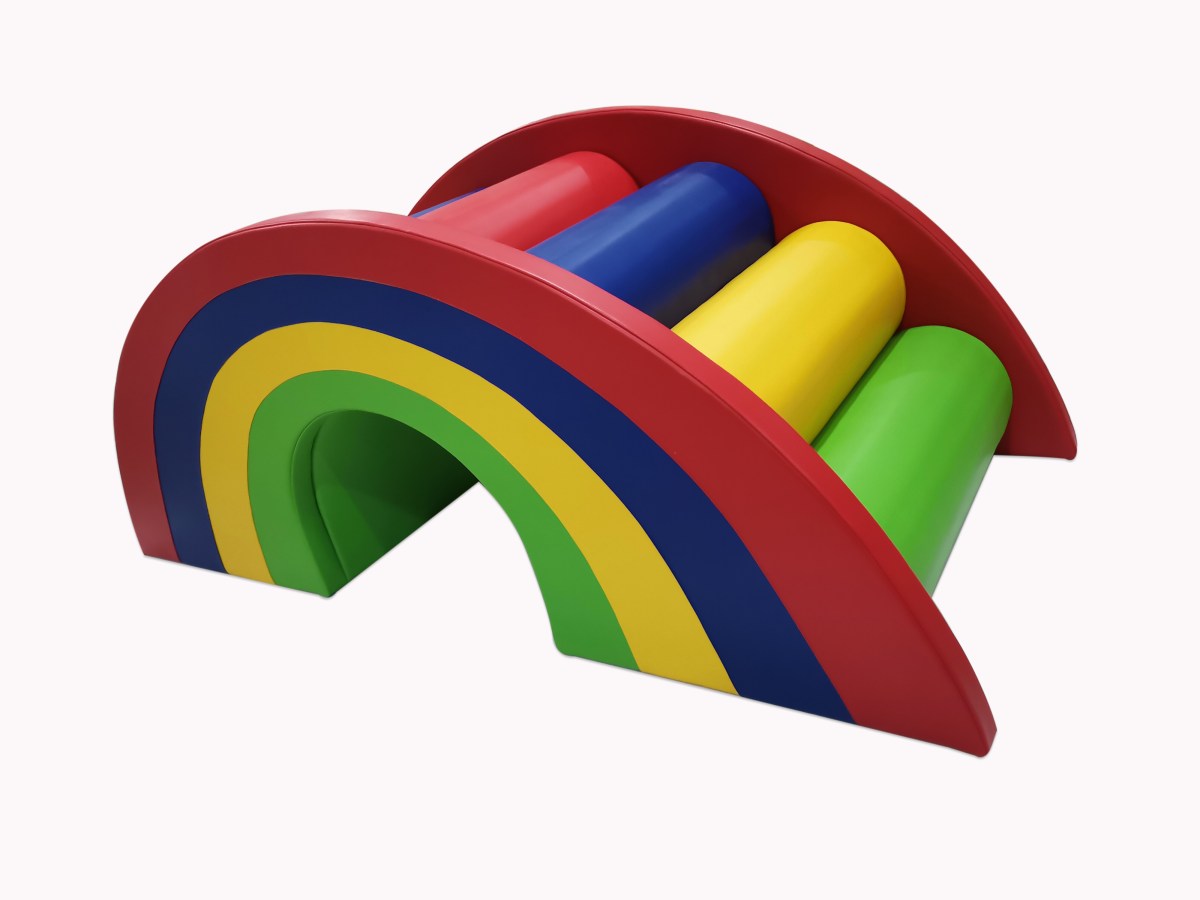 Free Shipping Sot Play Equipment – Rainbow Climber Bridge RT-010D – CITFUN