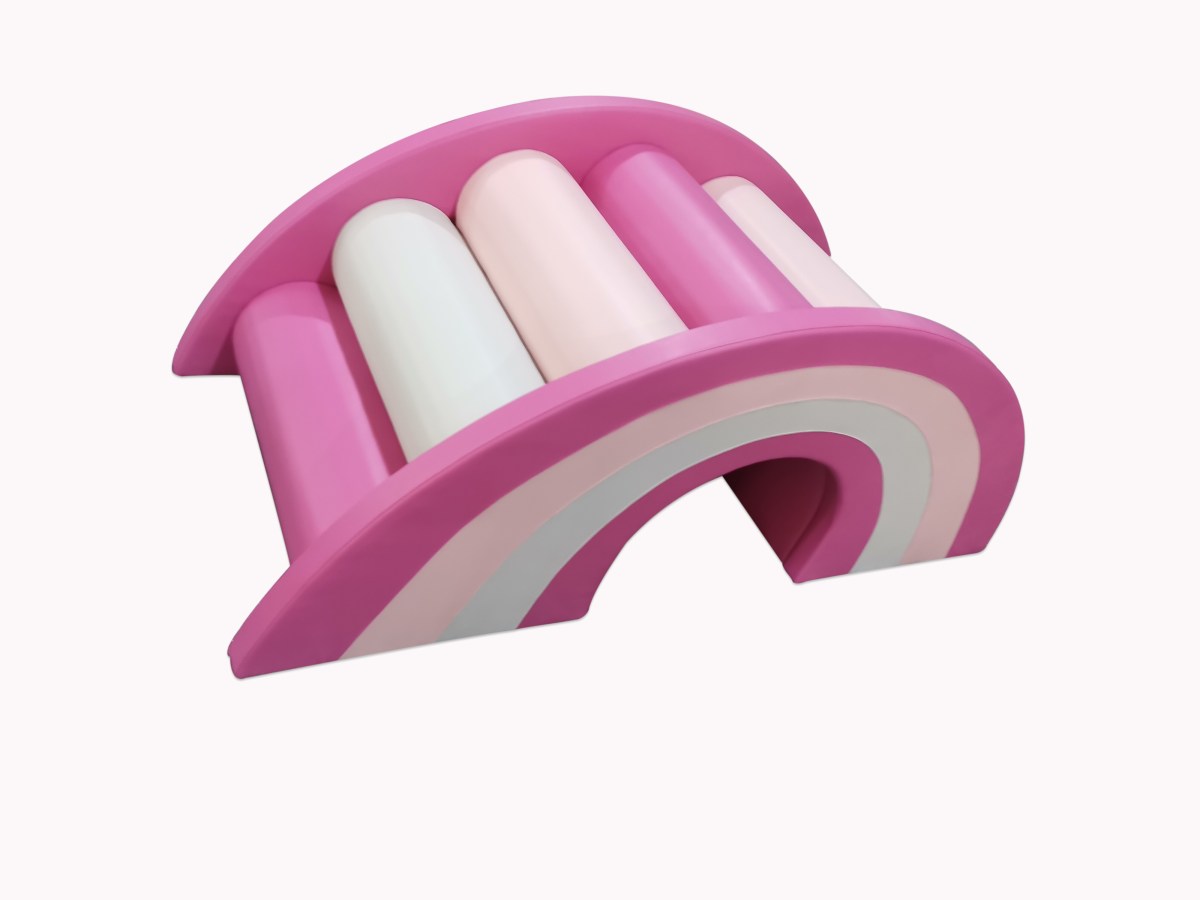 Free Shipping Sot Play Equipment – Rainbow Climber Bridge RT-010D – CITFUN