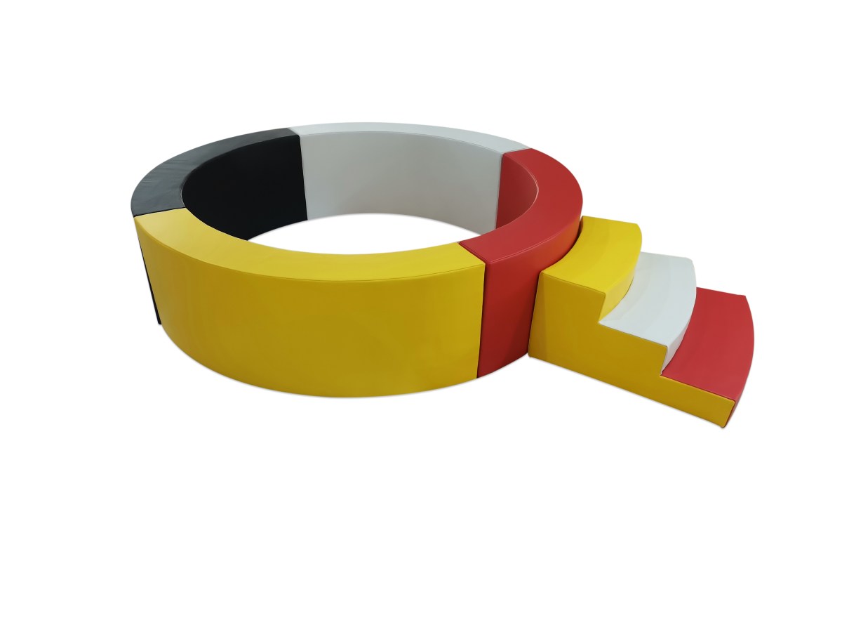 Free shipping 5ft circle ball pit with stair RT-001D – CITFUN