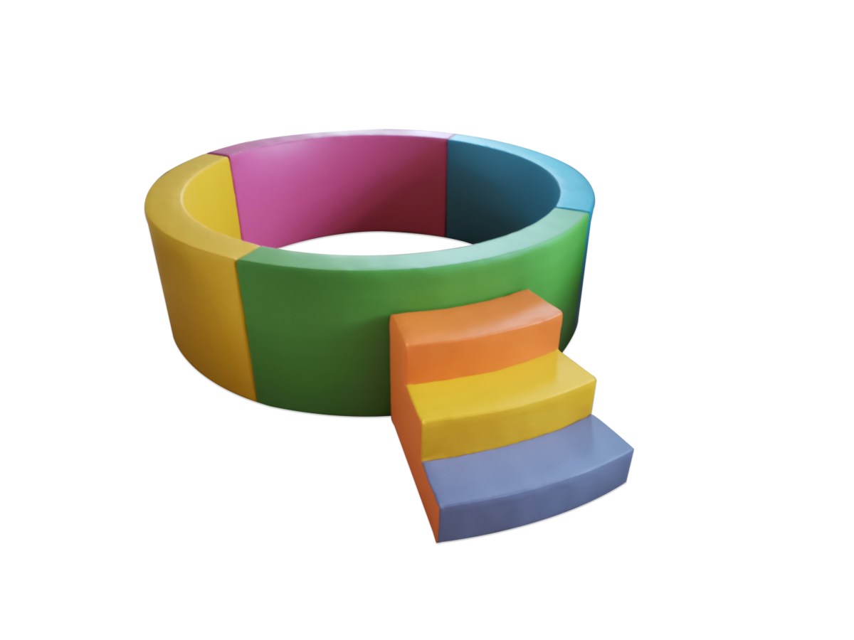 Free shipping 5ft circle ball pit with stair RT-001D – CITFUN