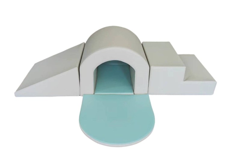 Free shipping Soft Play Set – All Foam Climb Side with Tunnel RT-013C – CITFUN