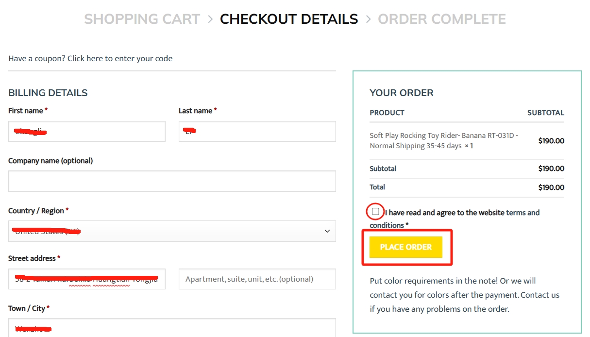 How to place order online? – CITFUN